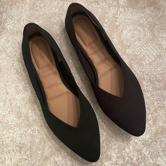 Cynthia Rowley | Shoes | Brand New Cynthia Rowley Black Knit Pointed ...